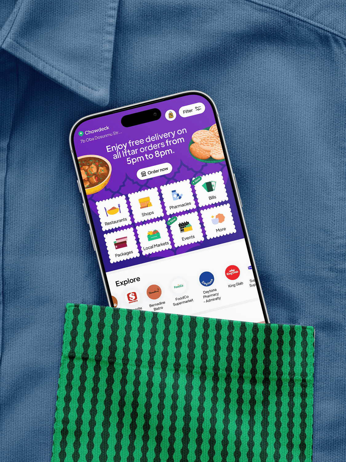 Chowdeck Ads | Reach 300K+ active Customers